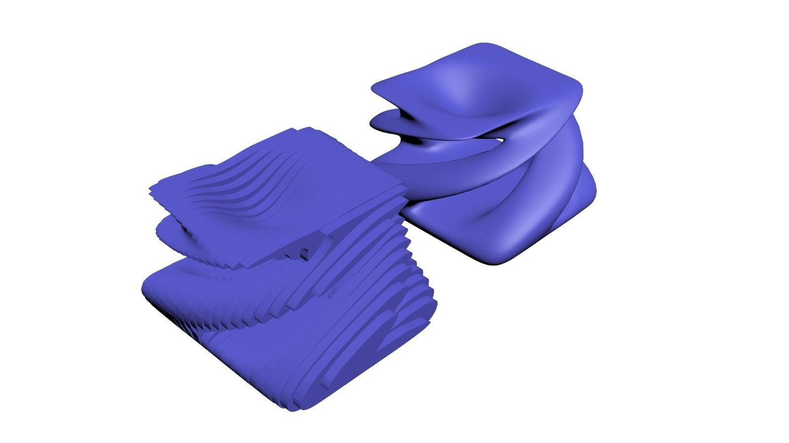 Parametric Design Shape 3D model 3D printable | CGTrader