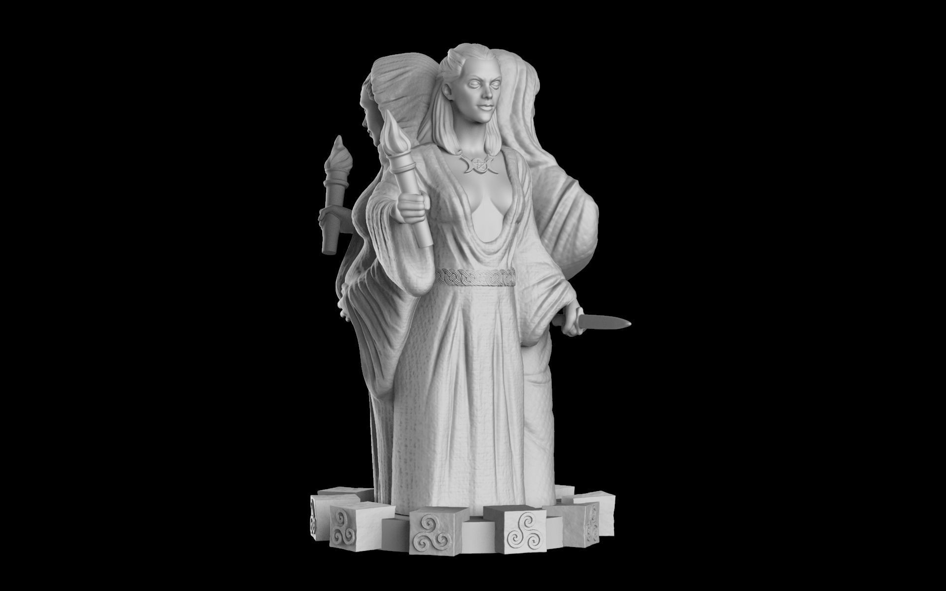 Hecate 3D model 3D printable | CGTrader