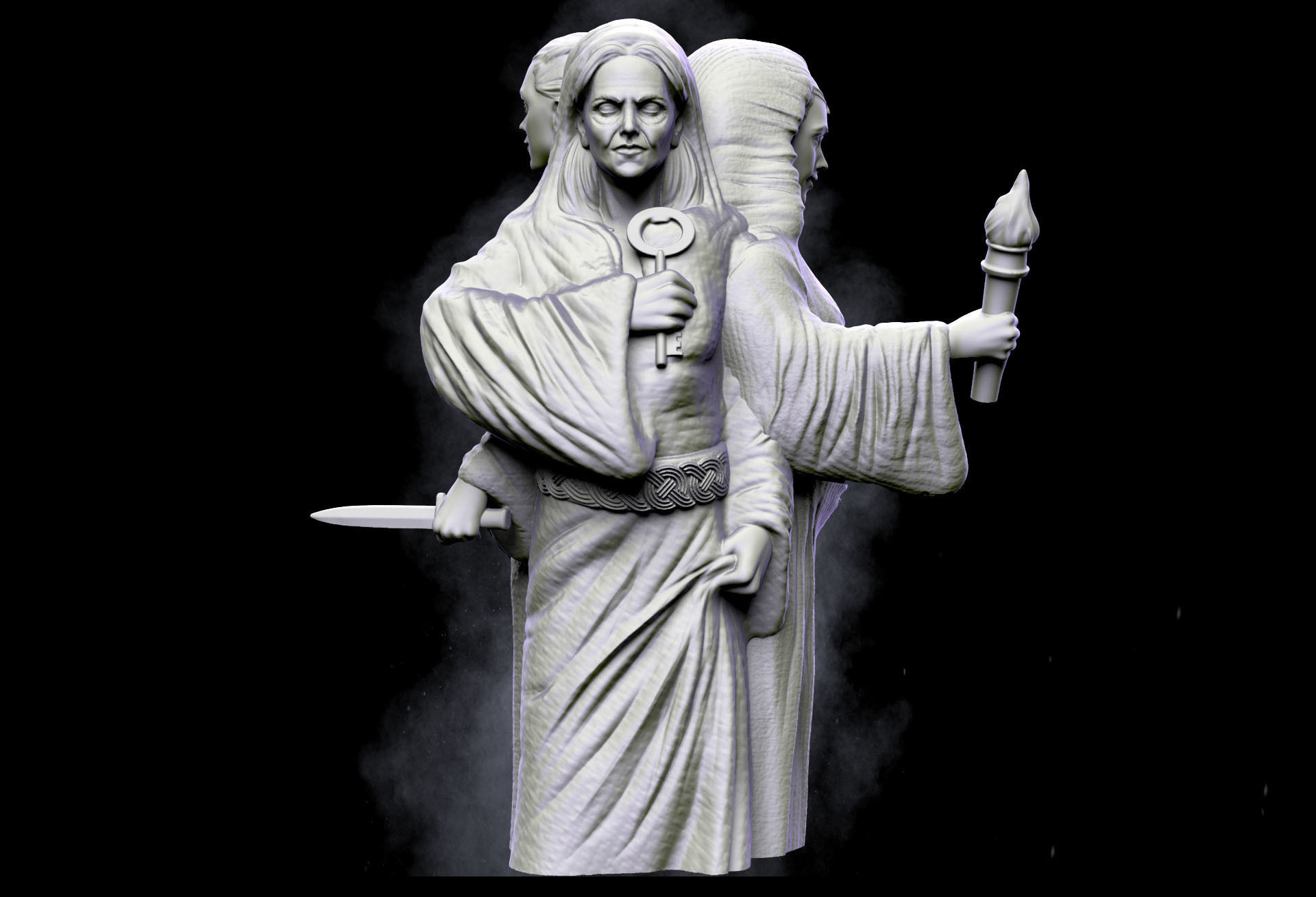 Hecate 3D model 3D printable | CGTrader