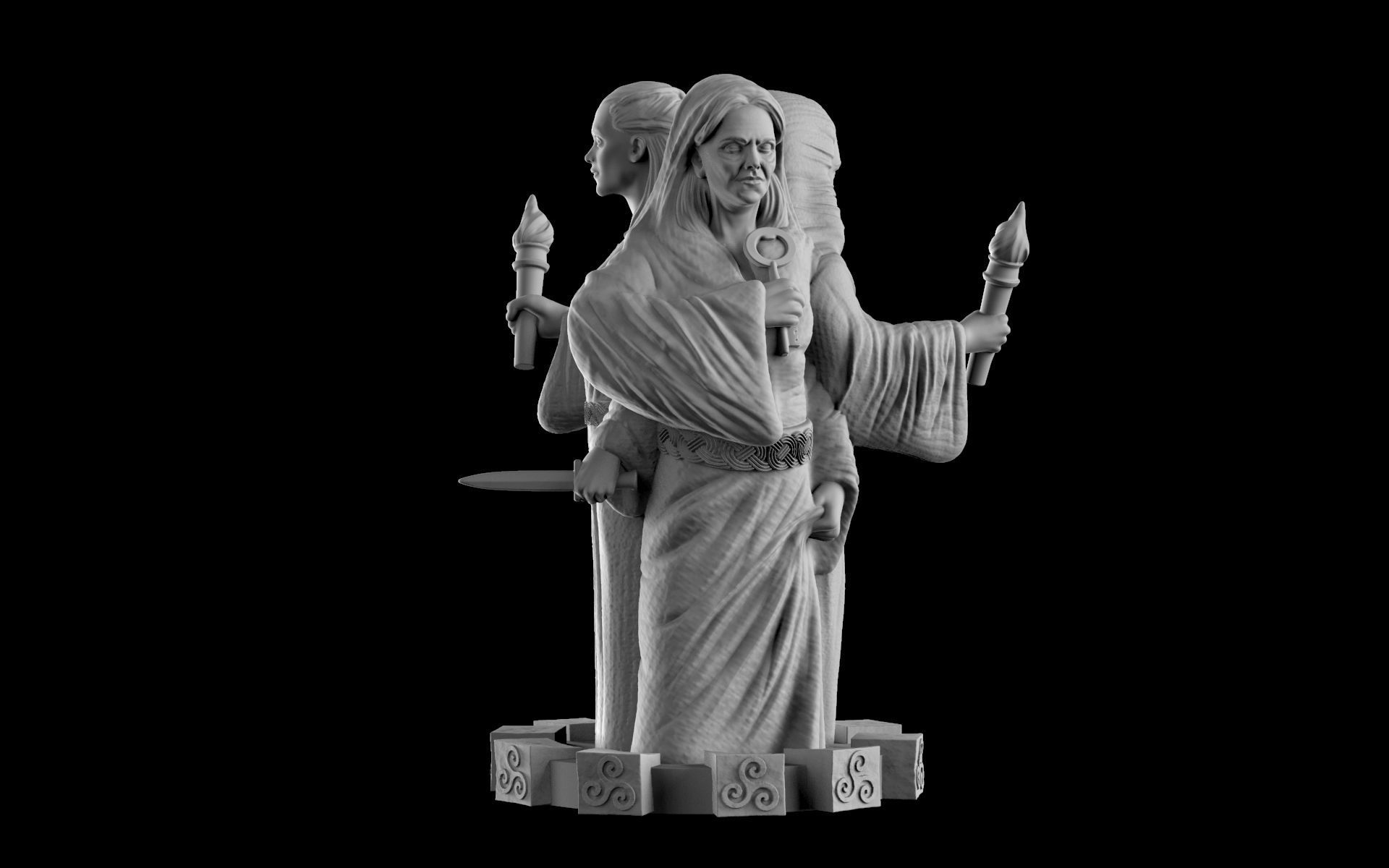 Hecate 3D model 3D printable | CGTrader