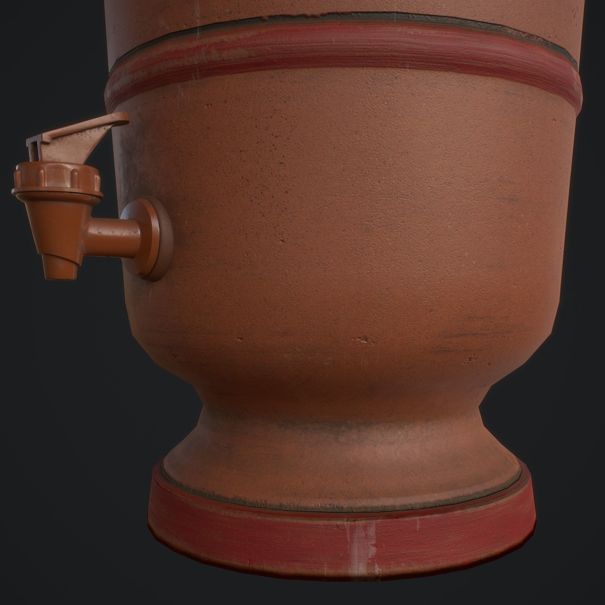 3D model Brazilian Clay filter - PBR Asset Low-poly 3D model VR / AR ...