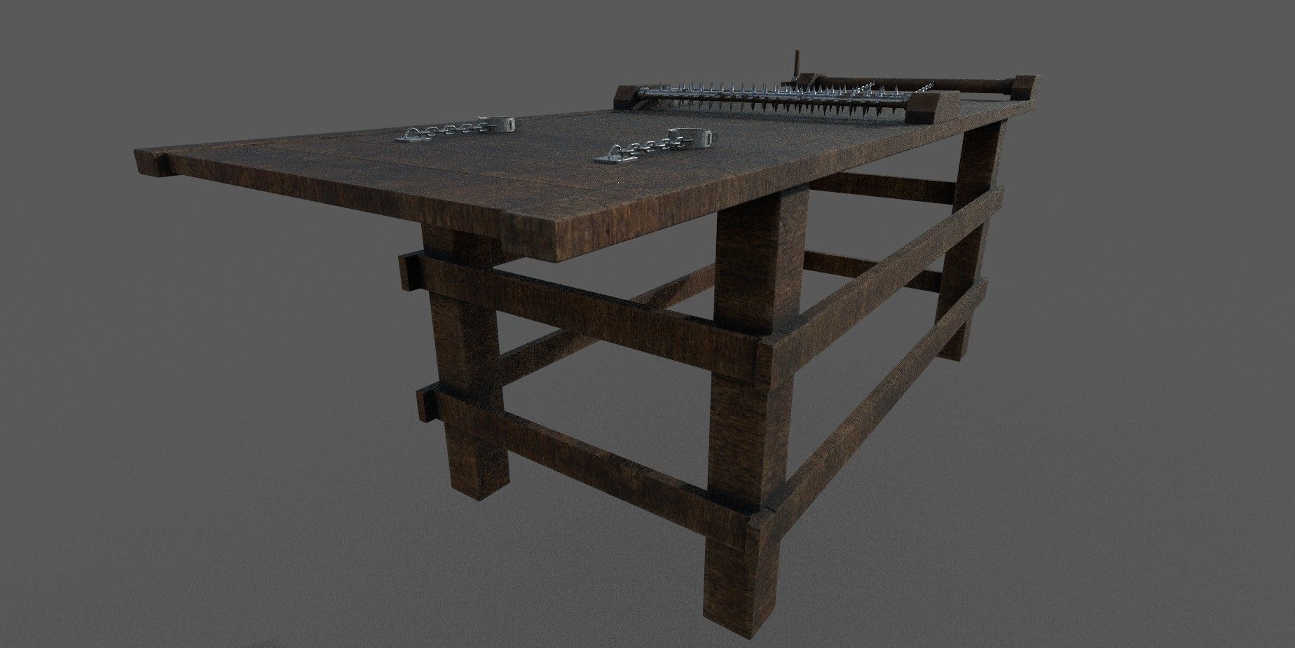 3D model Torture Table 3D model VR / AR / low-poly | CGTrader