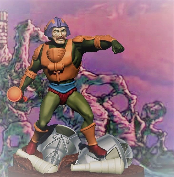 Man at arms from He-man Saga 3D model 3D printable | CGTrader
