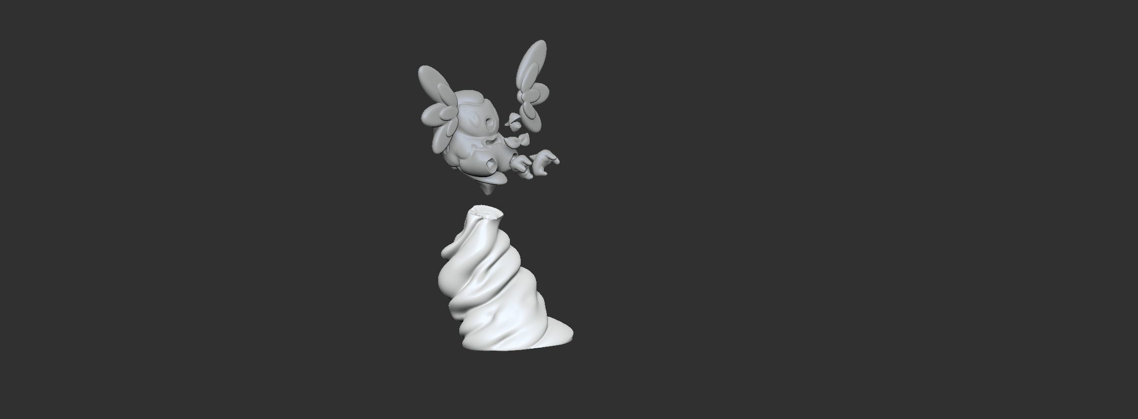 3d model rowlet pokemon free 3D model 3D printable | CGTrader