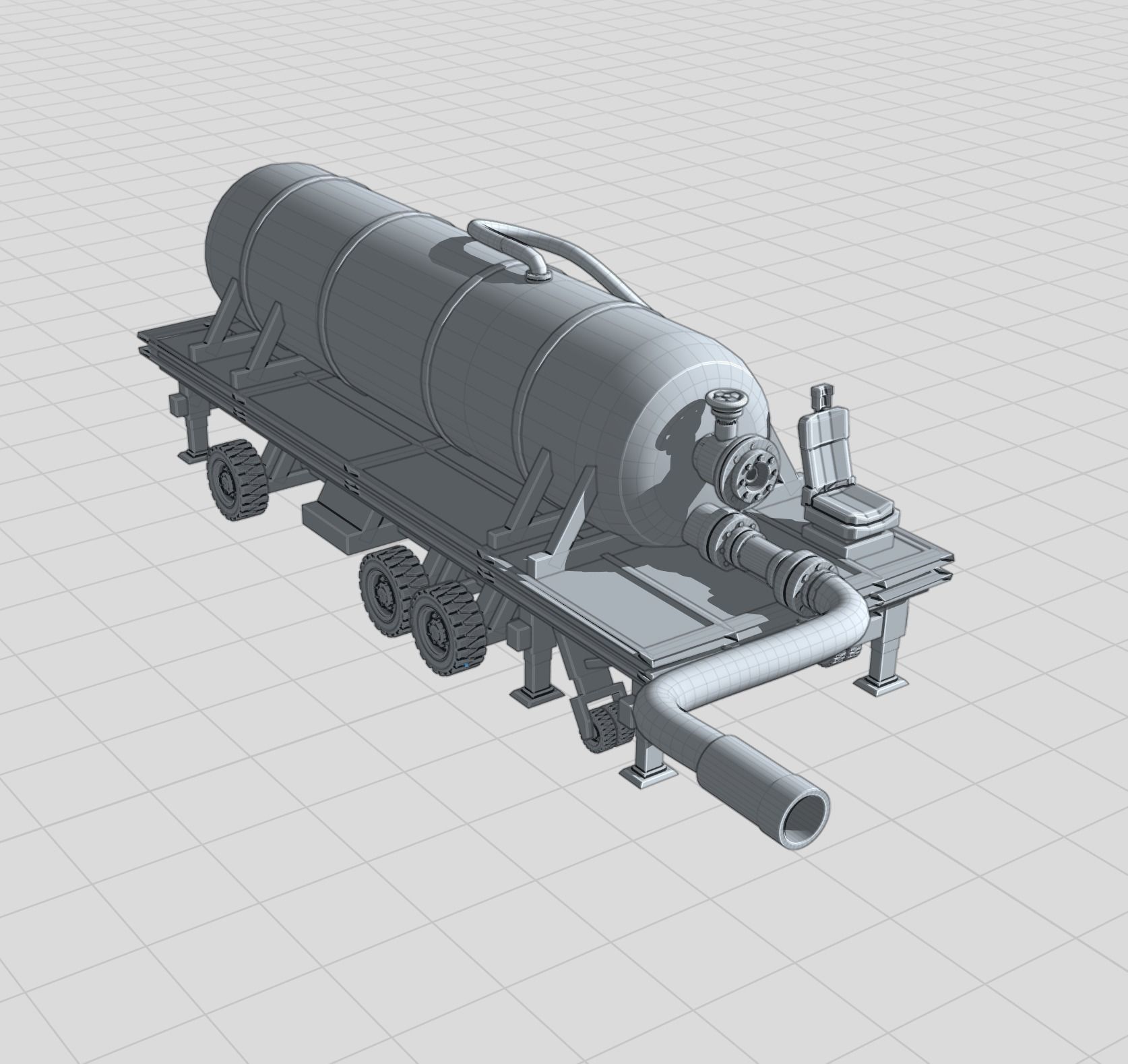 Airborne Firefighting Module Design 3D model | CGTrader