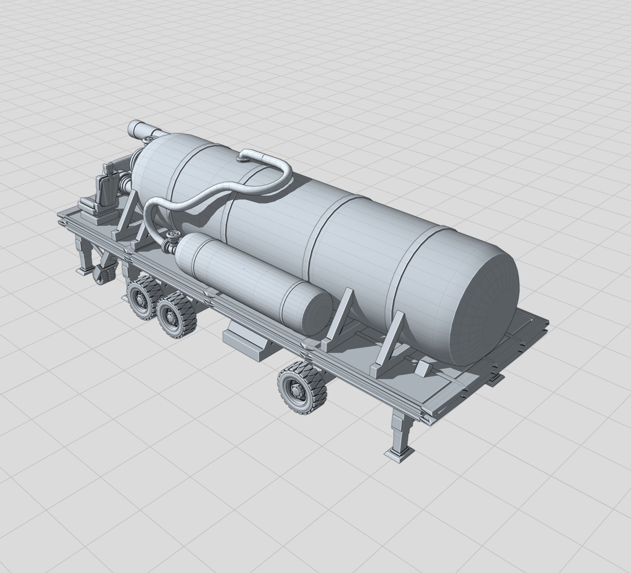 Airborne Firefighting Module Design 3D model | CGTrader