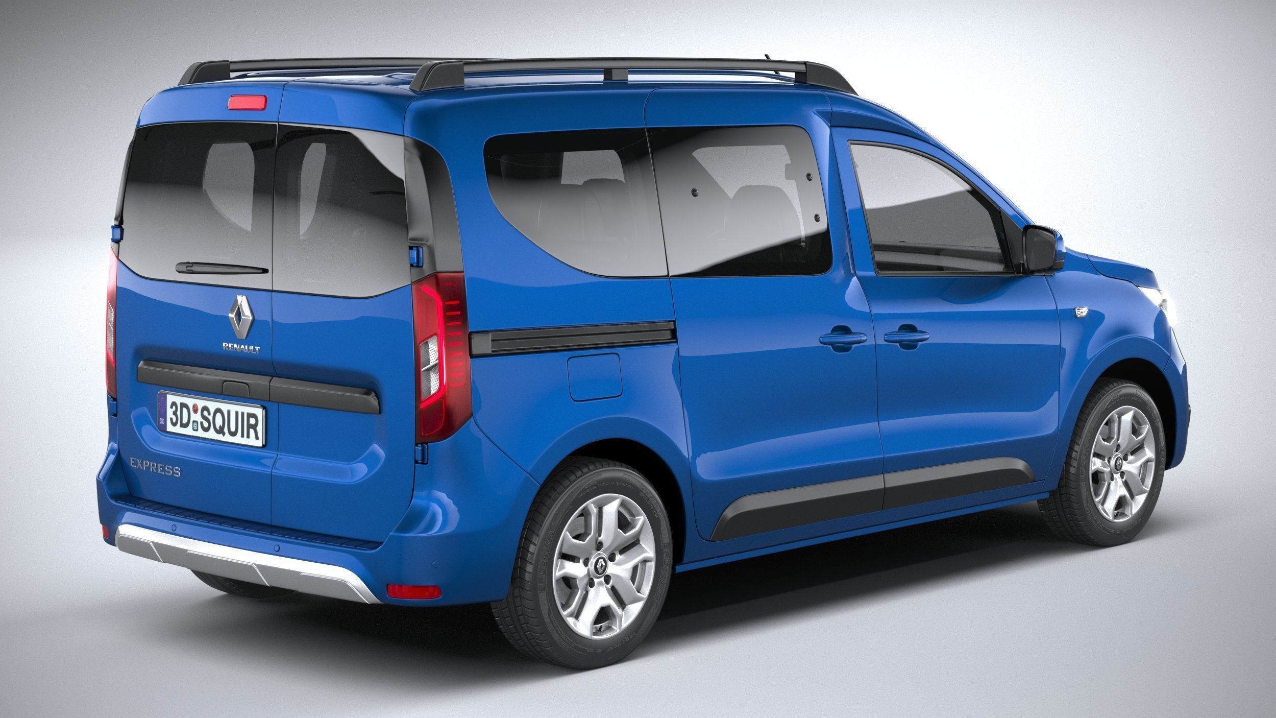 Renault Express 2021 3D model | CGTrader