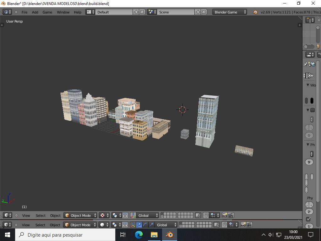 building packages free 3D model | CGTrader
