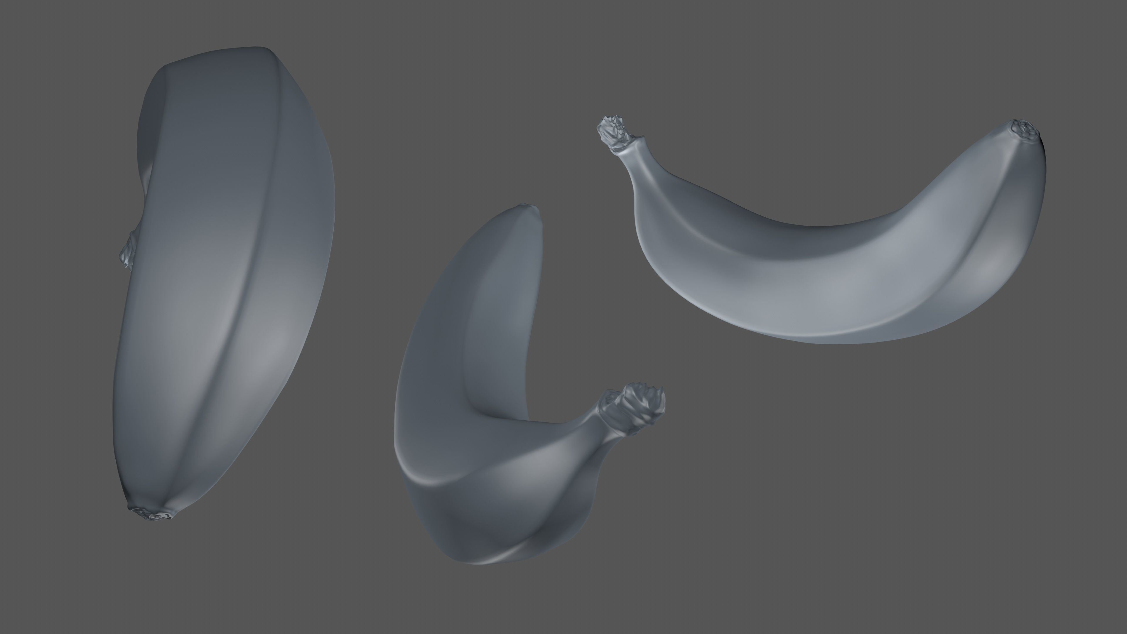 Realistic Banana 3D model with textures 3D model | CGTrader
