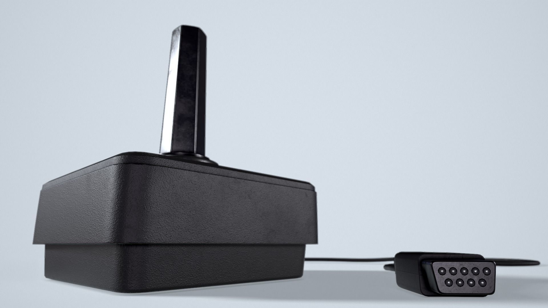 3D model Atari CX40 Joystick Controller VR / AR / low-poly | CGTrader