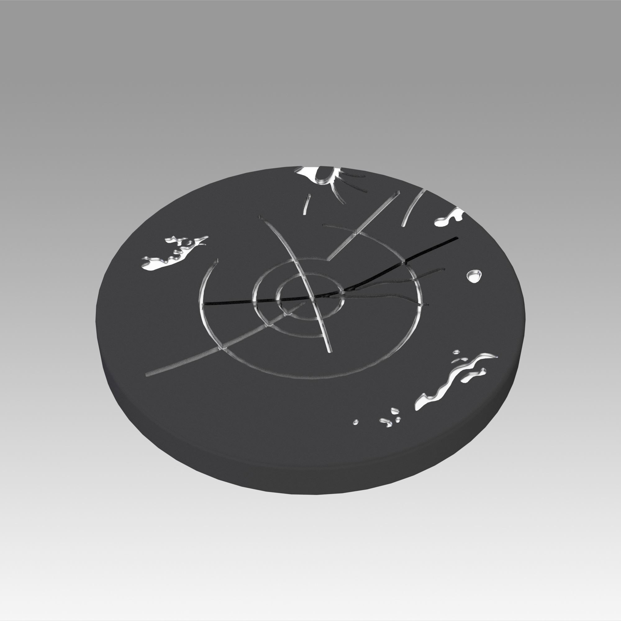Star Trek Enterprise Xindi Initiation Medal prop 3D model 3D printable ...