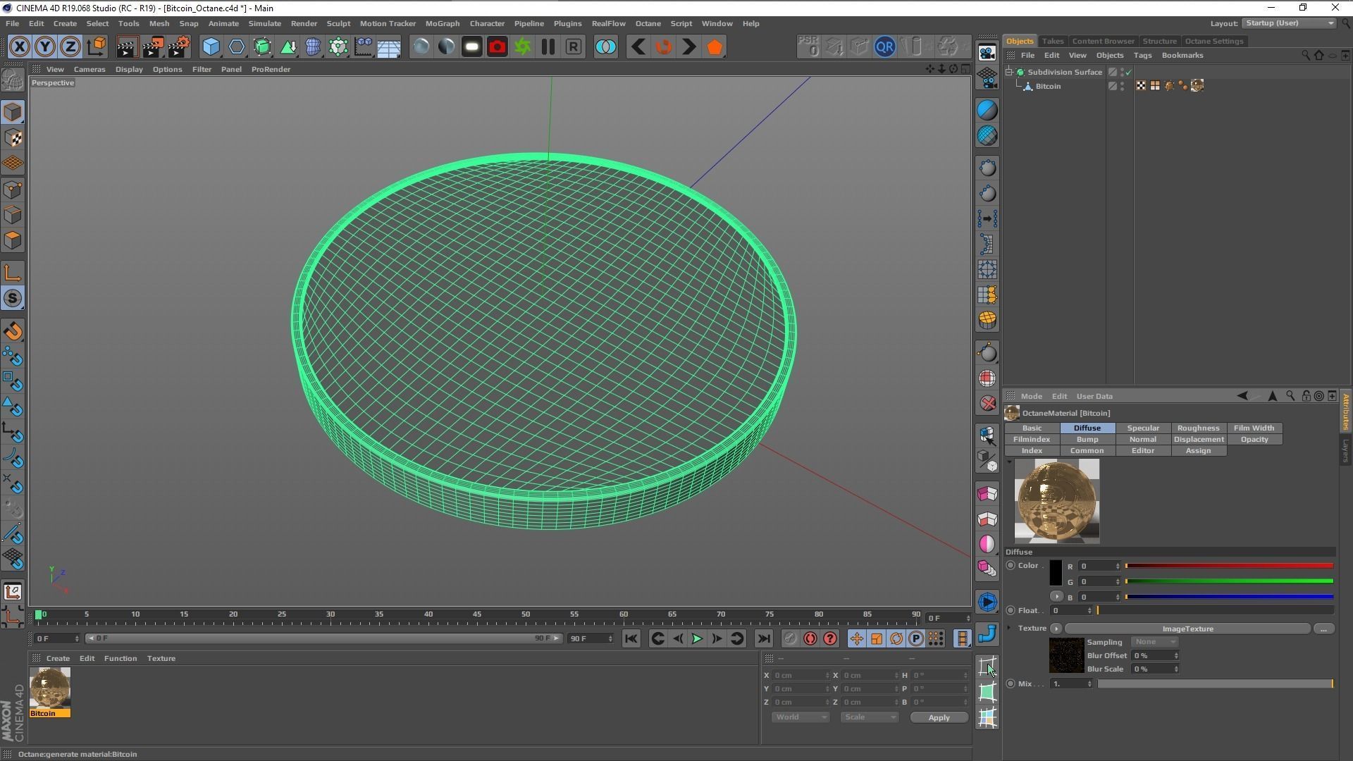3D model Bitcoin VR / AR / low-poly | CGTrader