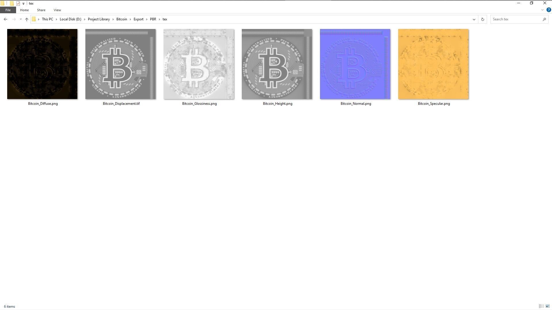 3D model Bitcoin VR / AR / low-poly | CGTrader