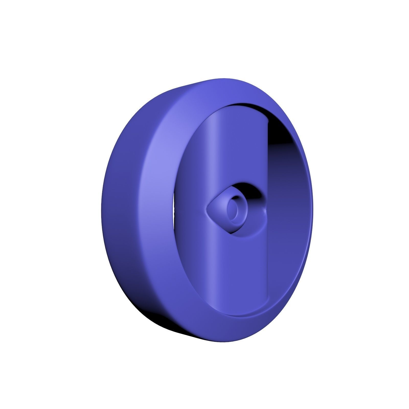 Circular eye shape 3D model 3D printable | CGTrader
