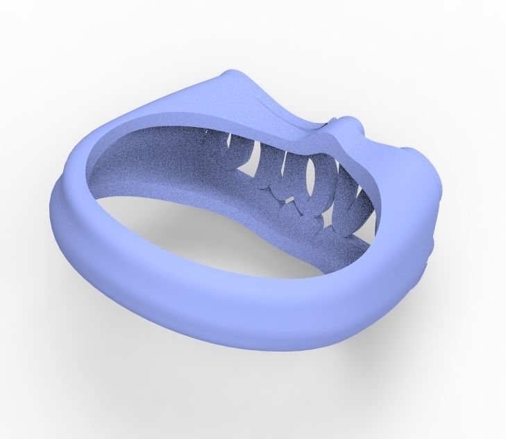 Nami name ring 3D model 3D printable | CGTrader