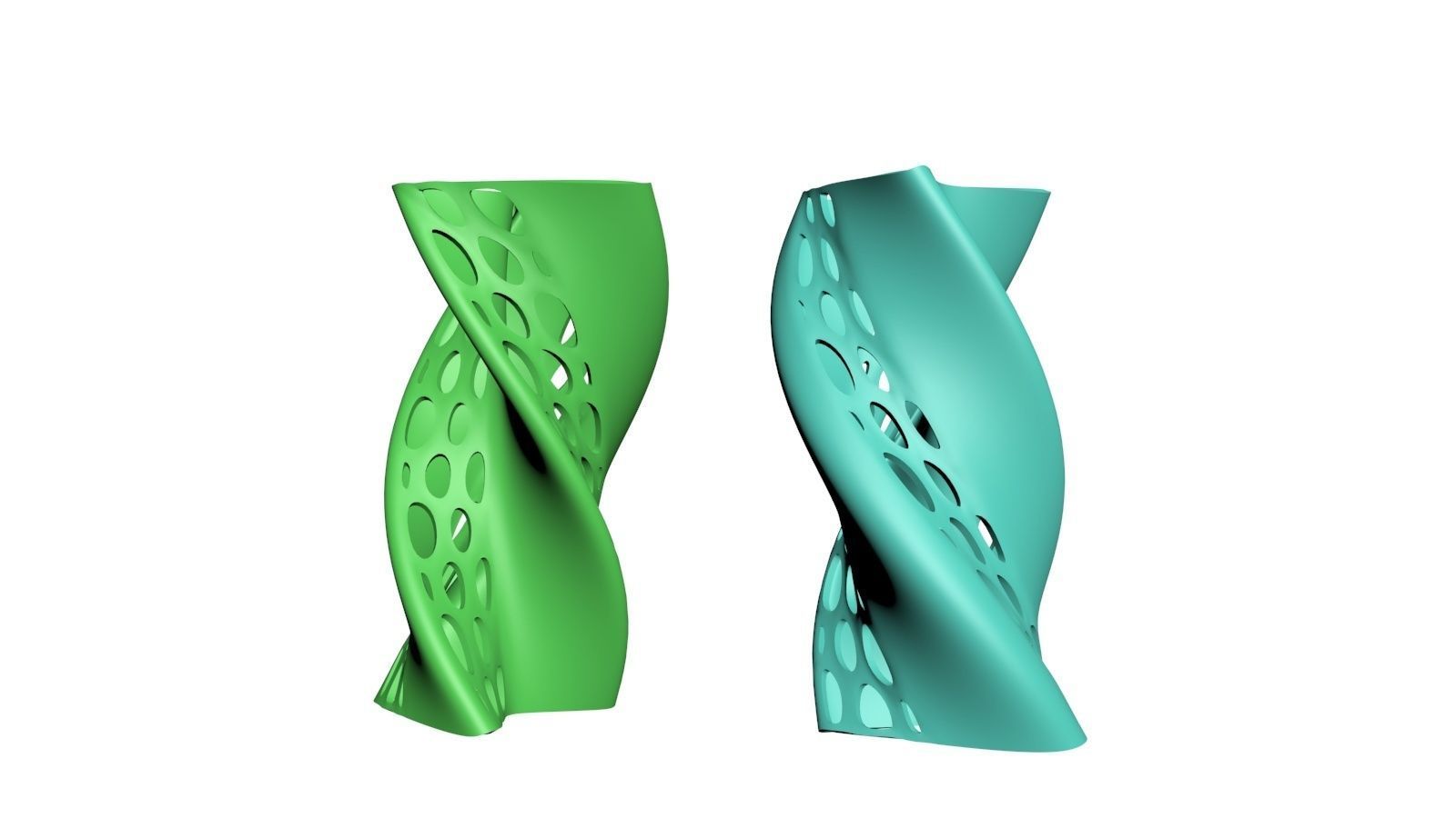 Parametric Lamp Design 3D model 3D printable | CGTrader