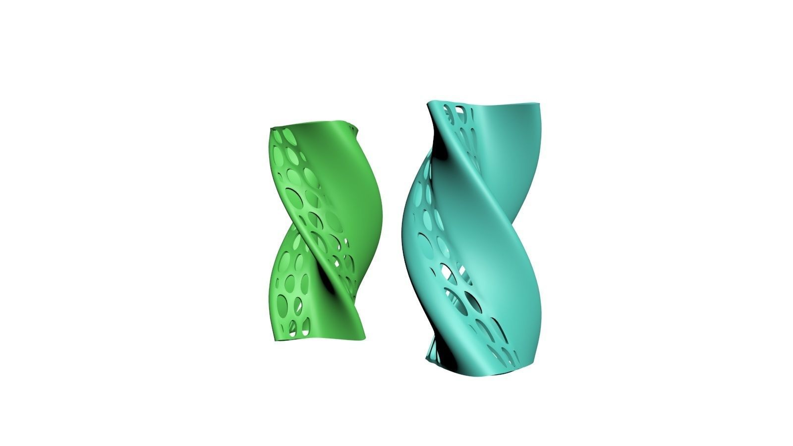 Parametric Lamp Design 3D model 3D printable | CGTrader