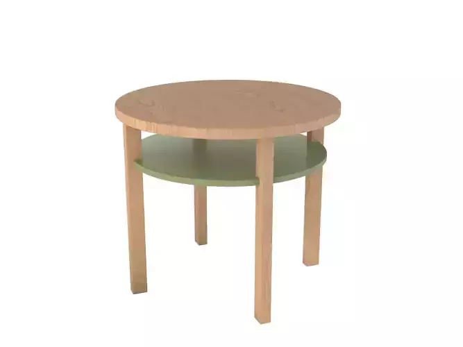 Coffee Table Grandma free 3D model | CGTrader