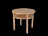 Coffee Table Grandma free 3D model | CGTrader