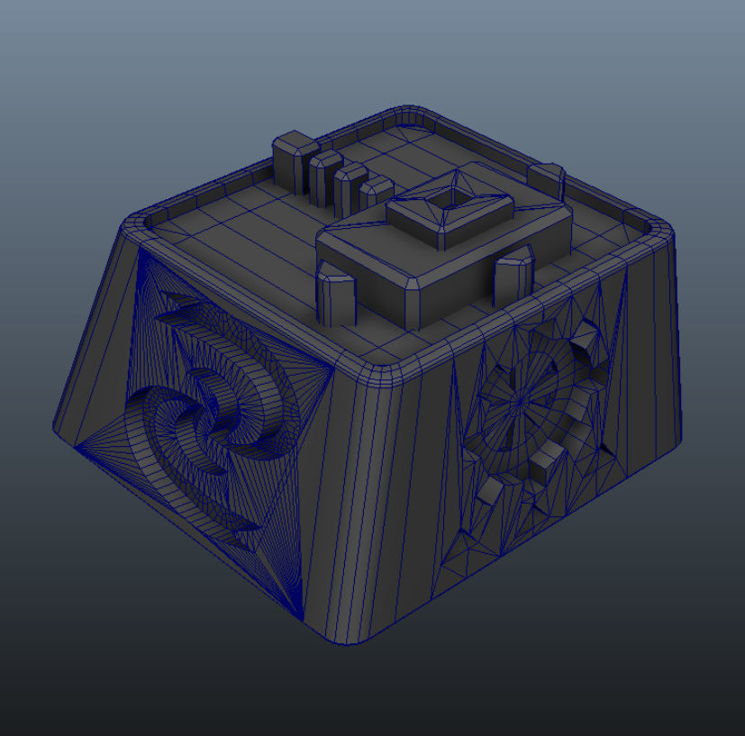 Hammer Keycap 3D model 3D printable | CGTrader