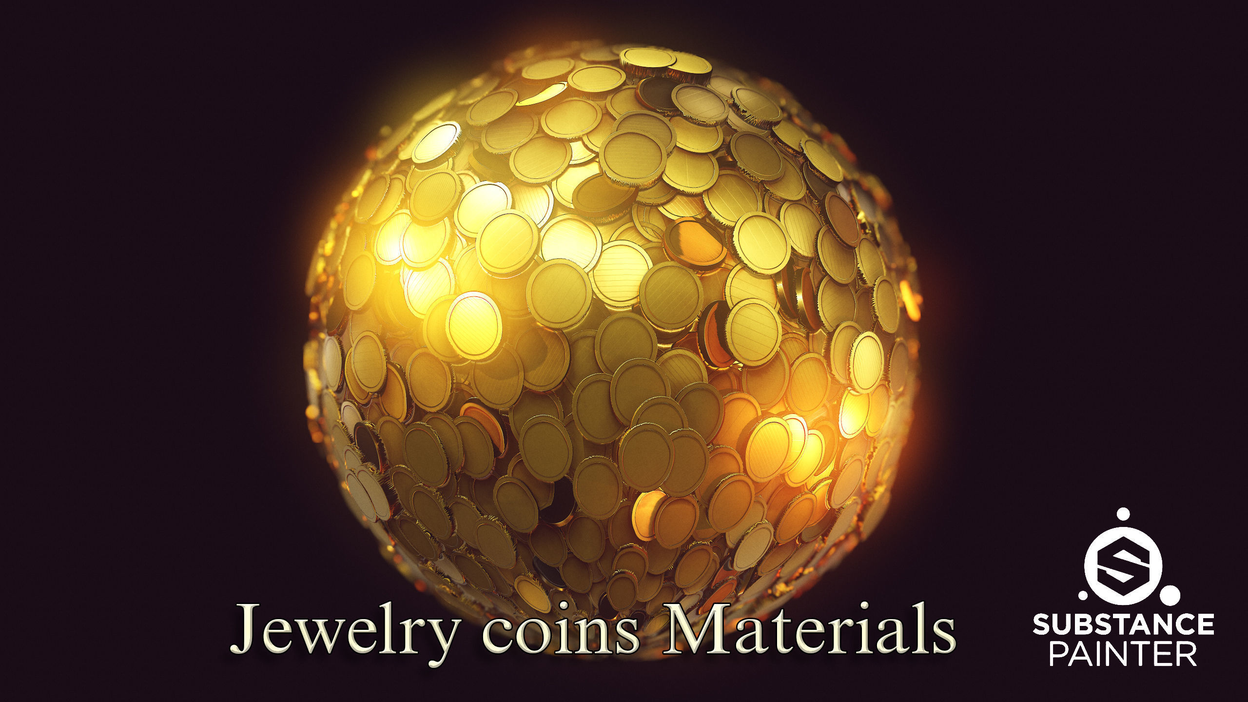 Jewelry coins Materials Texture | CGTrader