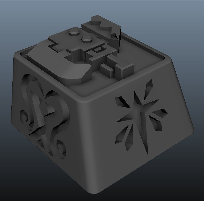 Switch Axe Keycap 3D model 3D printable | CGTrader