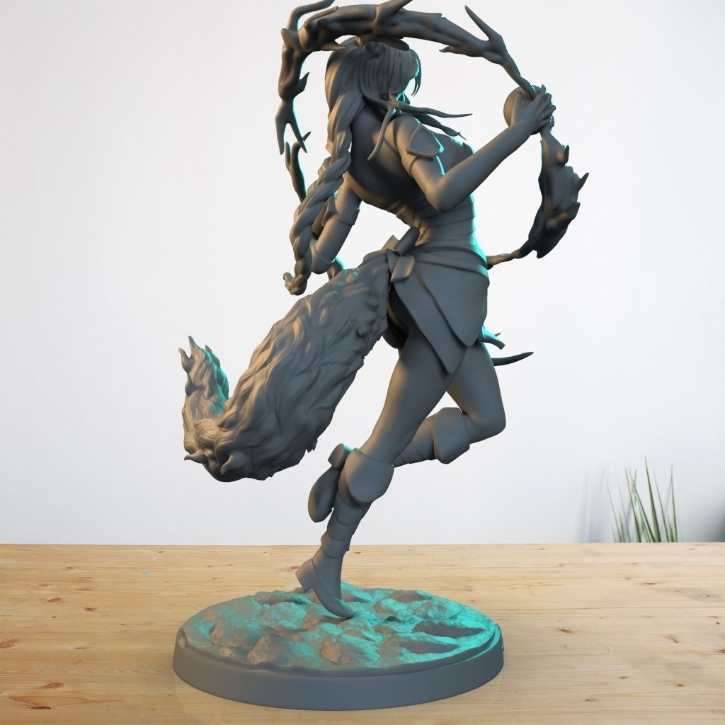 Ahri Character LOL 3D model 3D printable | CGTrader