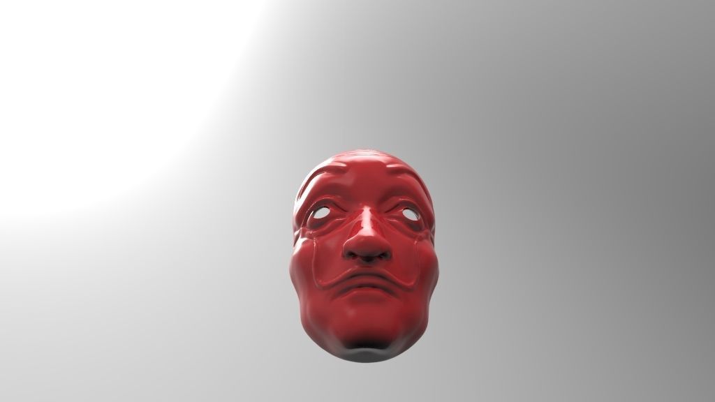 Dali Mask 3D model 3D printable | CGTrader