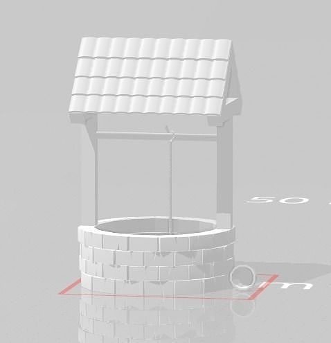 A Well water free 3D model | CGTrader