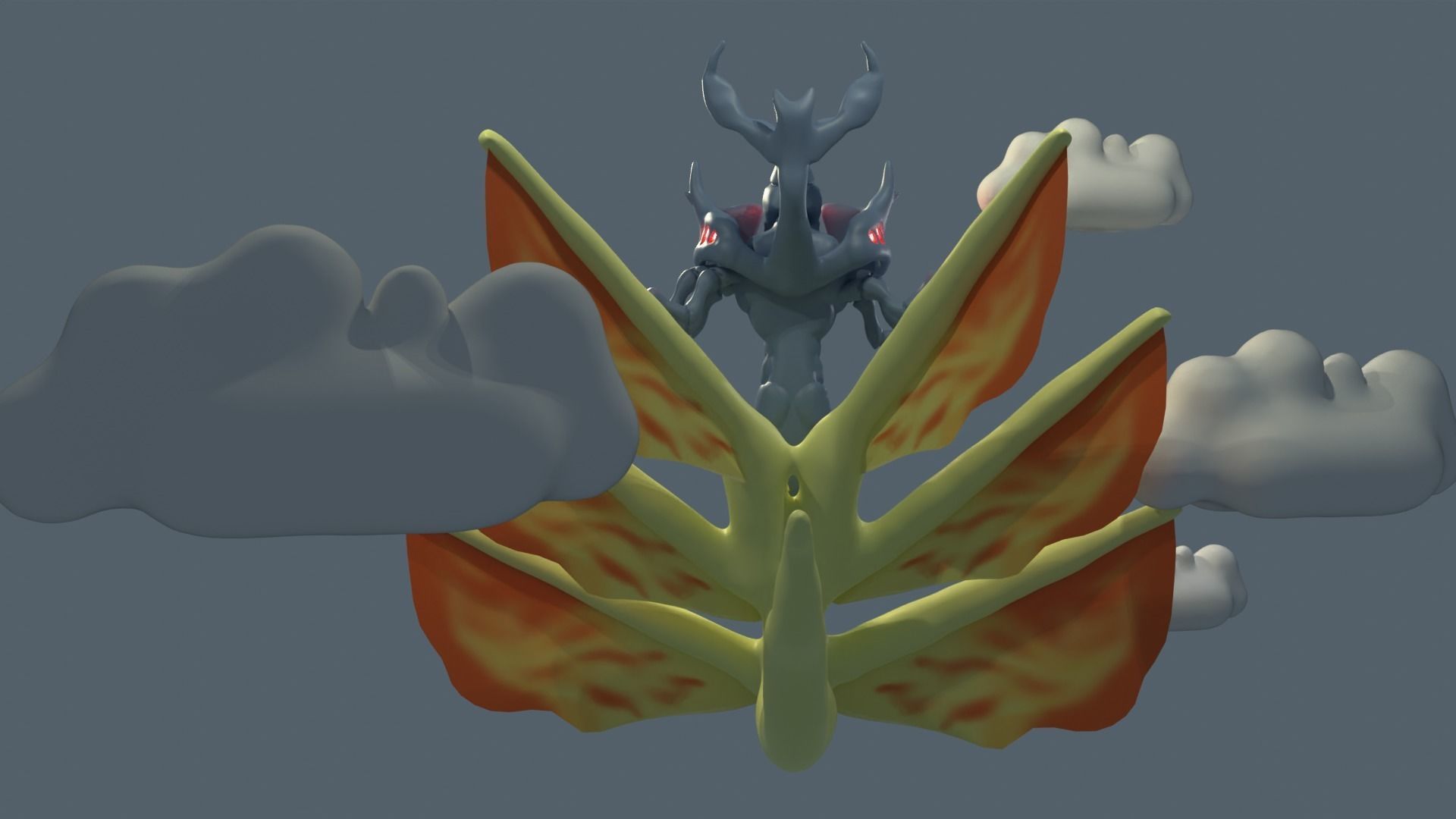 Chomei The Seven Tails From Naruto 3D model | CGTrader