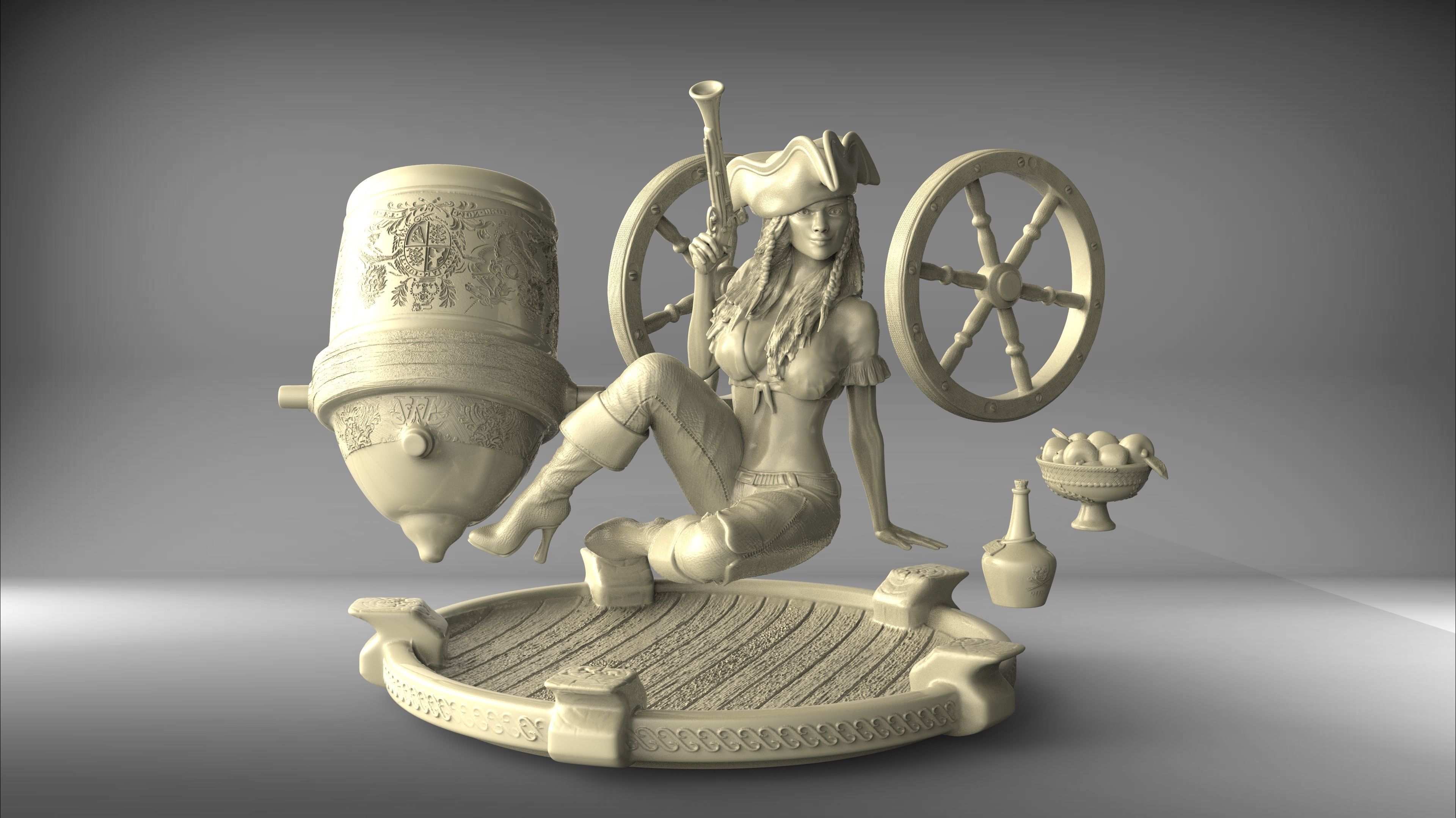 Mary Reed 3D model 3D printable | CGTrader