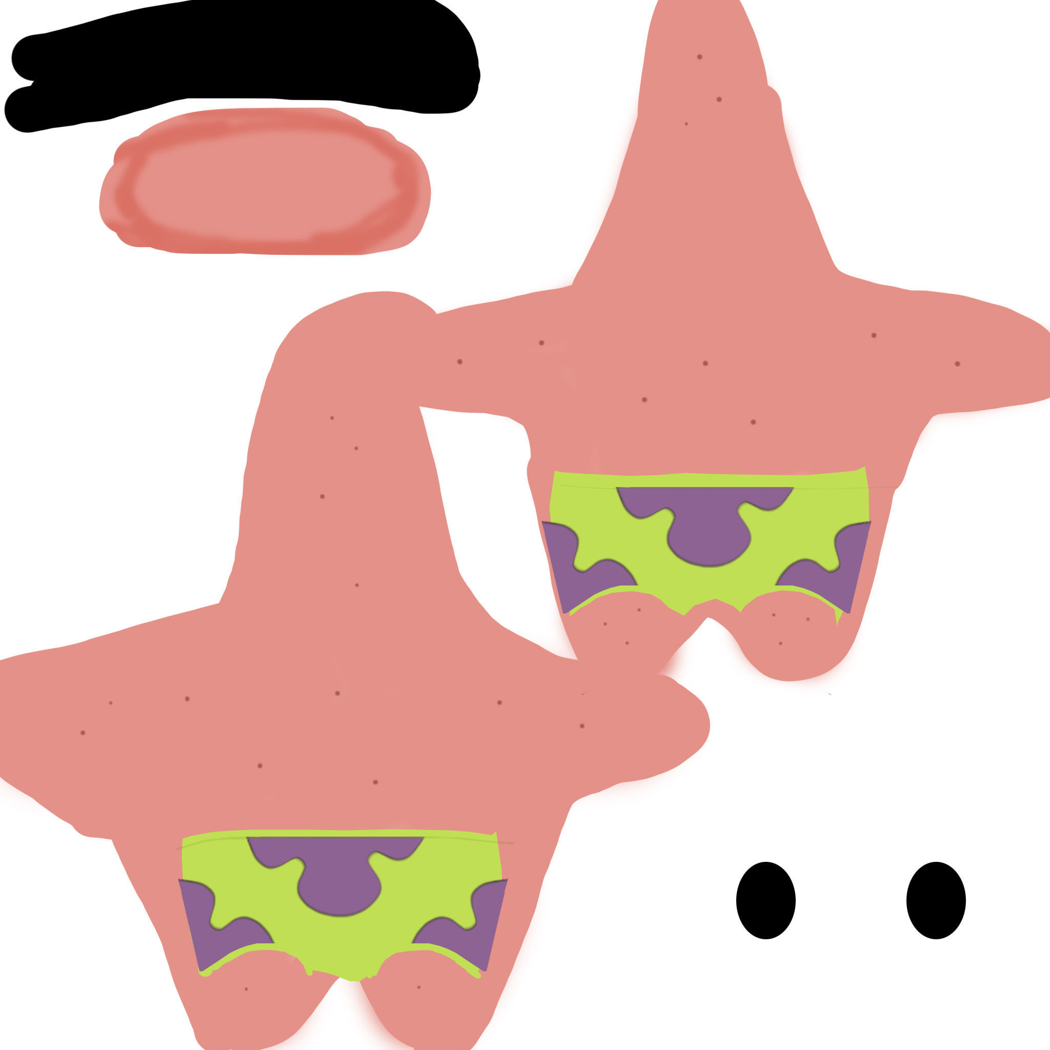 3D model Patrick Star from Spongebob VR / AR / low-poly | CGTrader