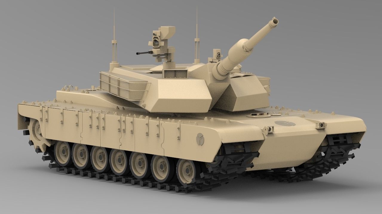 Abrams Tank 3D model | CGTrader