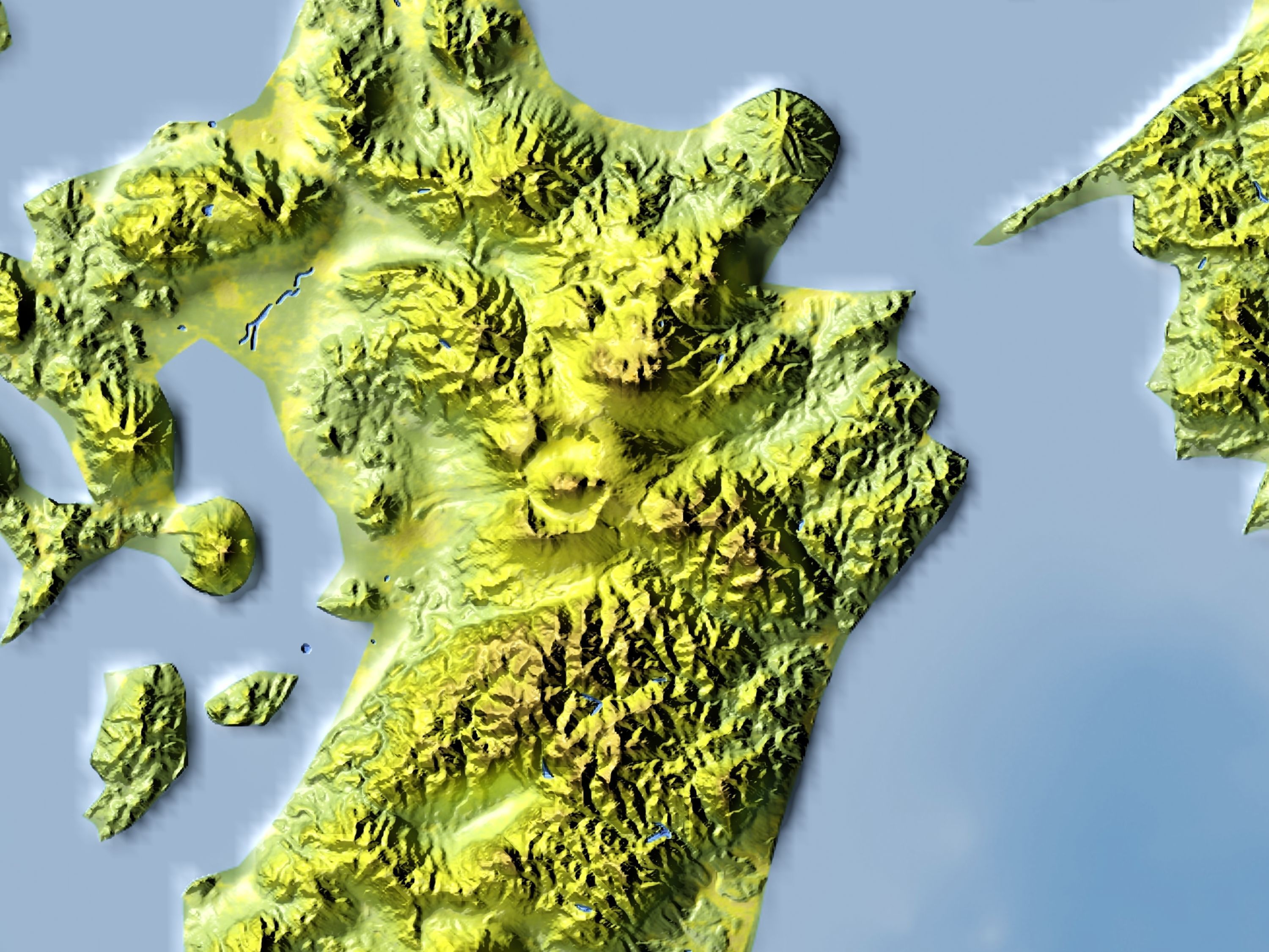 Japan High resolution 3D relief maps 3D model | CGTrader