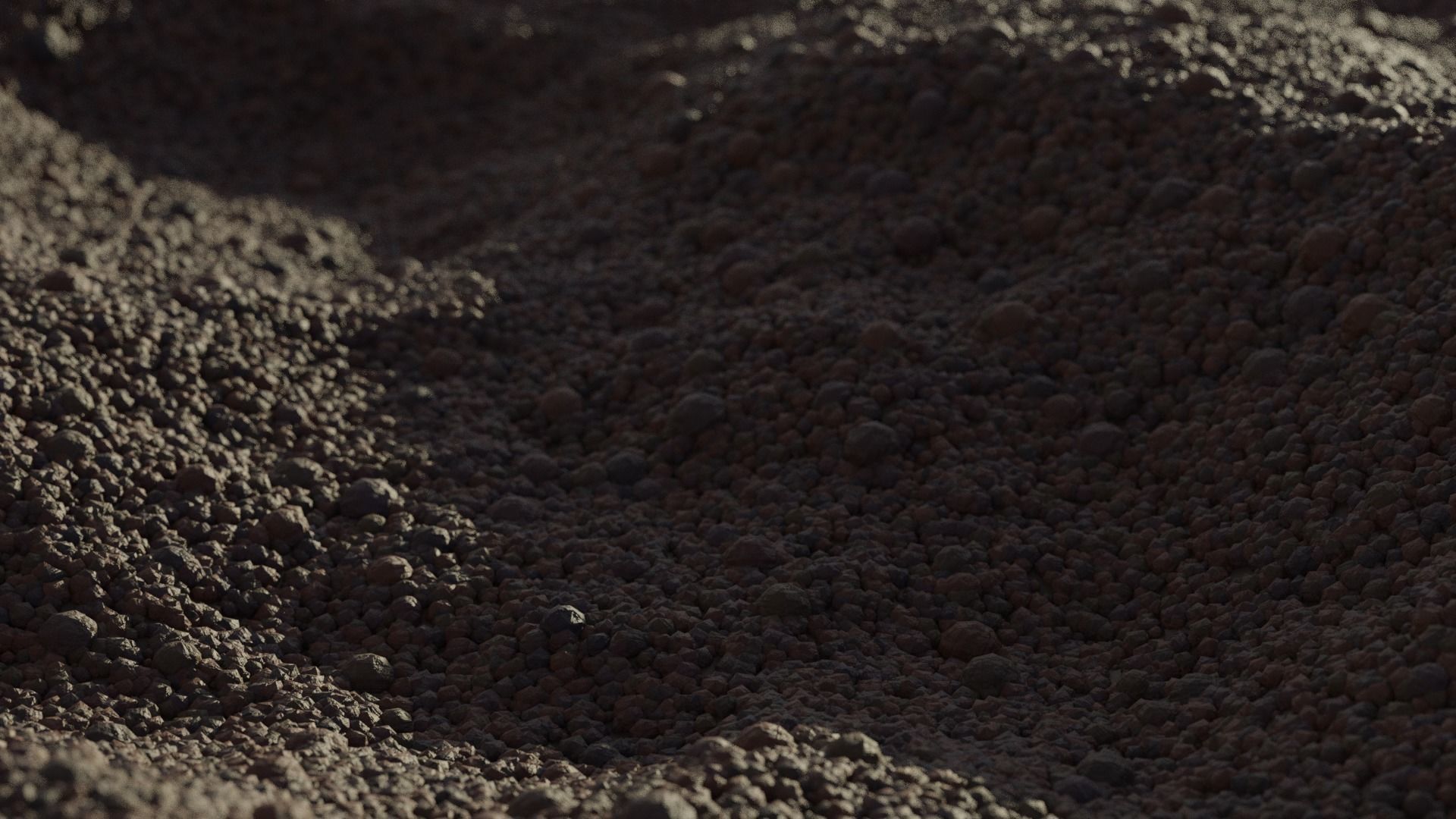 Realistic Gravel pile of soil free VR / AR / low-poly 3D model | CGTrader