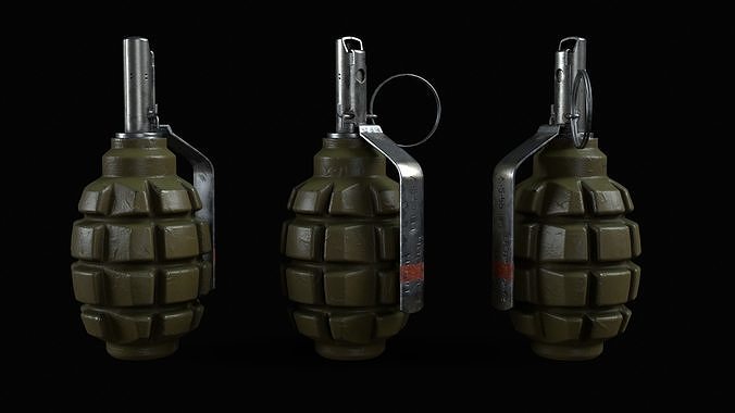 3D model F1 Grenade VR / AR / low-poly | CGTrader