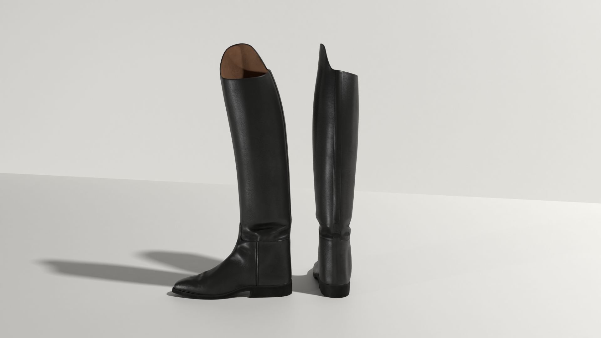 Classic Riding Boots for Equestrian 3D model | CGTrader