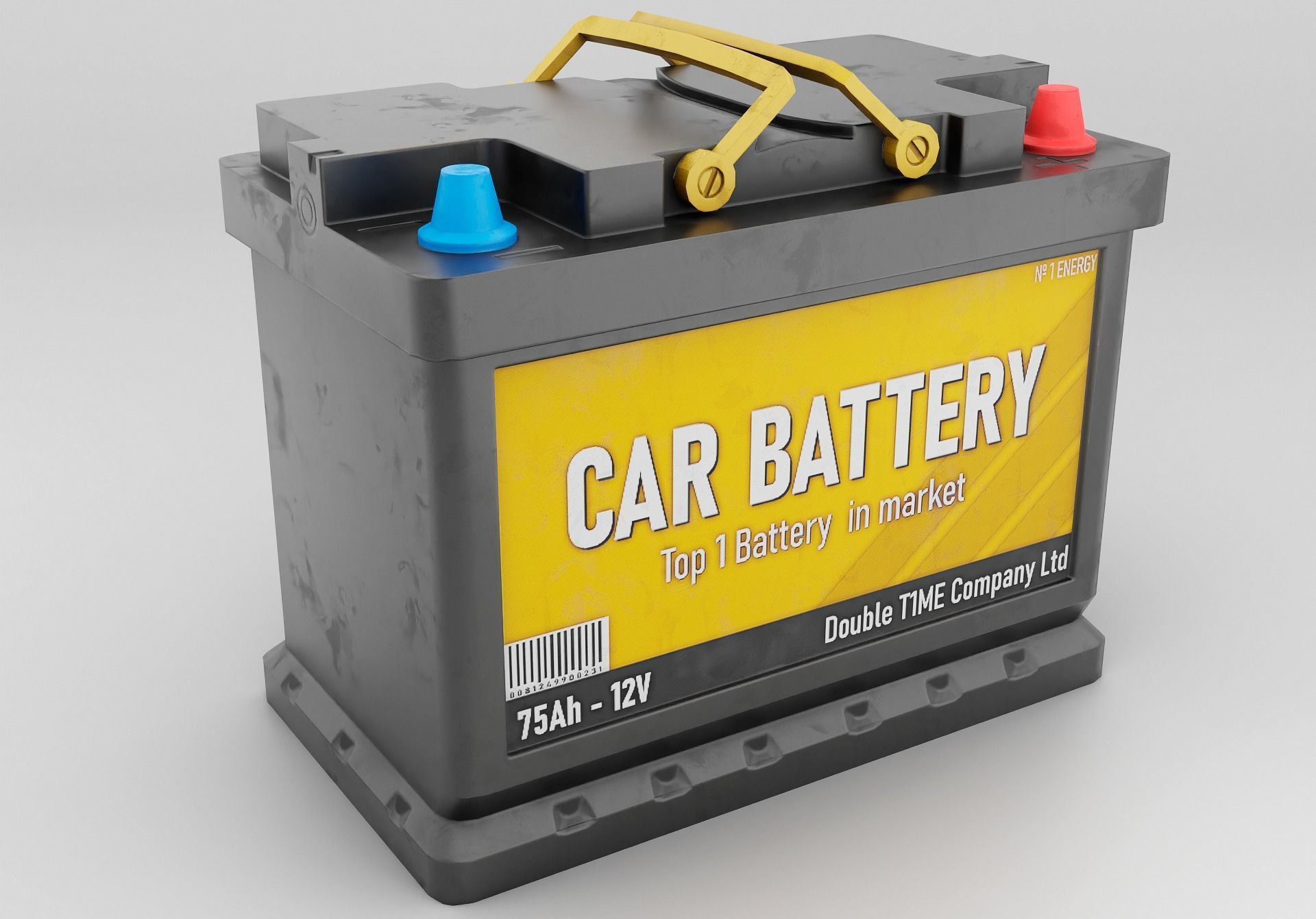 3D model LOW POLY Car Battery 3D model VR / AR / low-poly | CGTrader