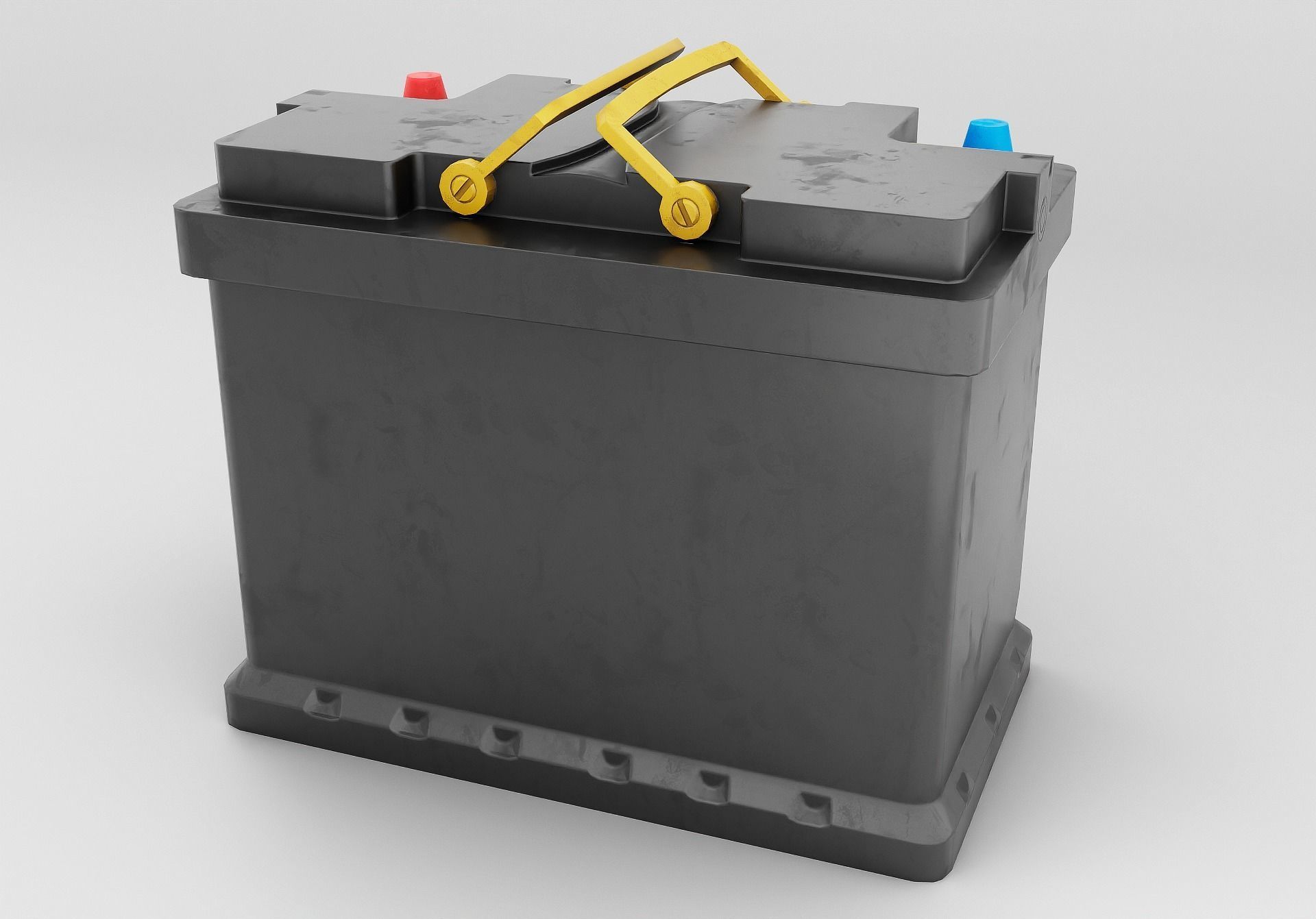 3D model LOW POLY Car Battery 3D model VR / AR / low-poly | CGTrader
