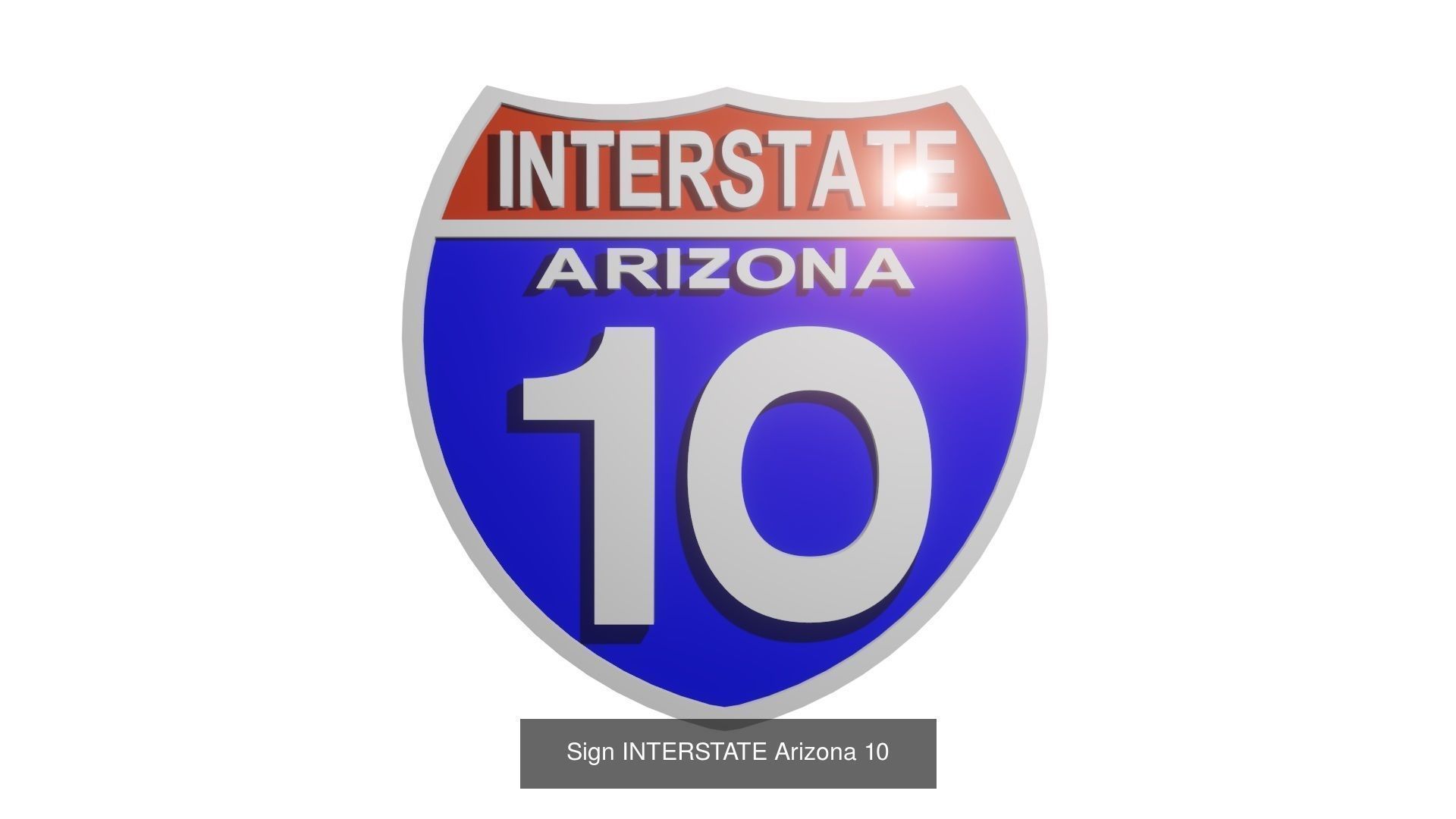 Highway Freeway Signs 3D Model Collection | CGTrader