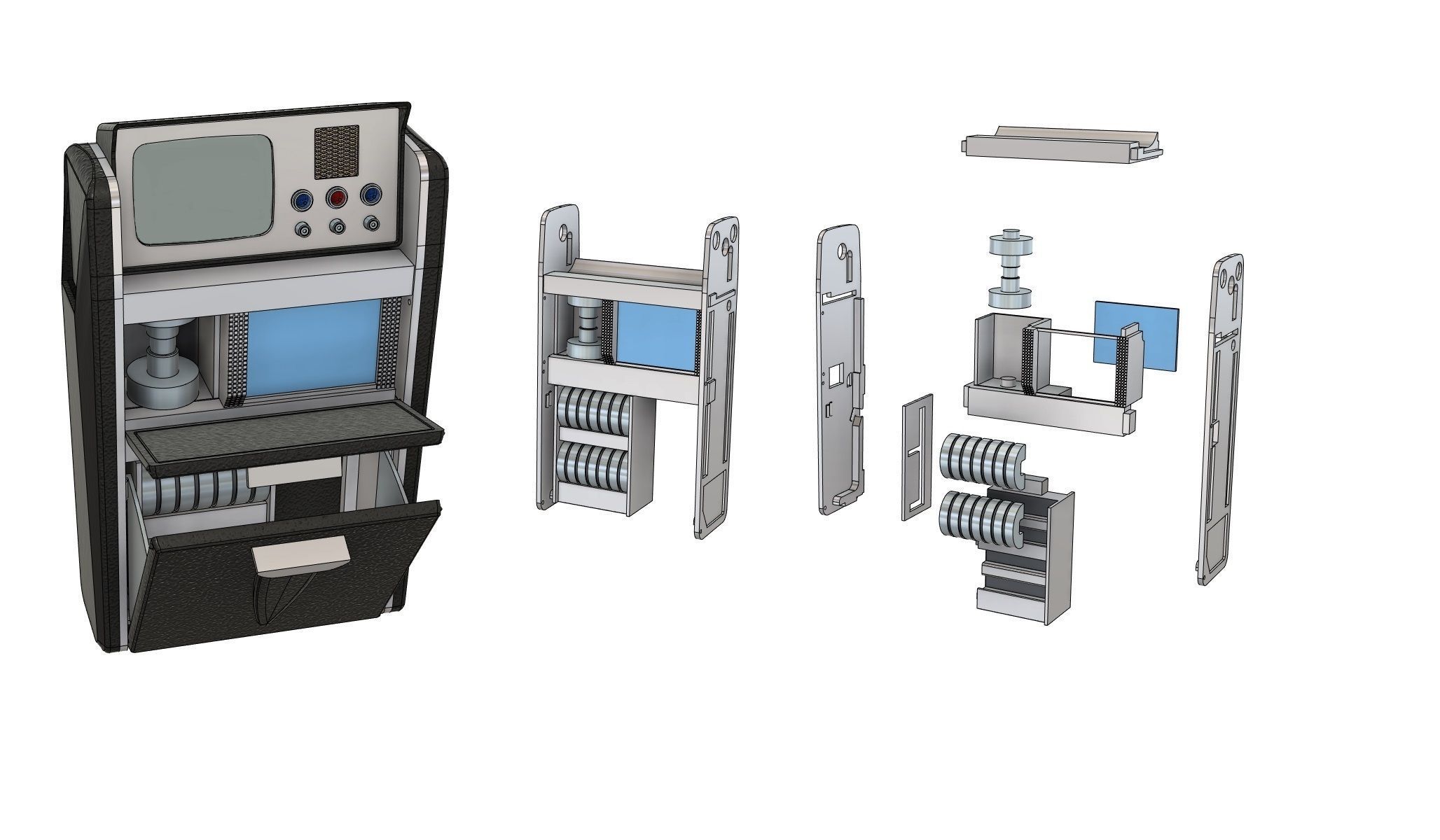 TOS Tricorder Geological 3D model 3D printable | CGTrader