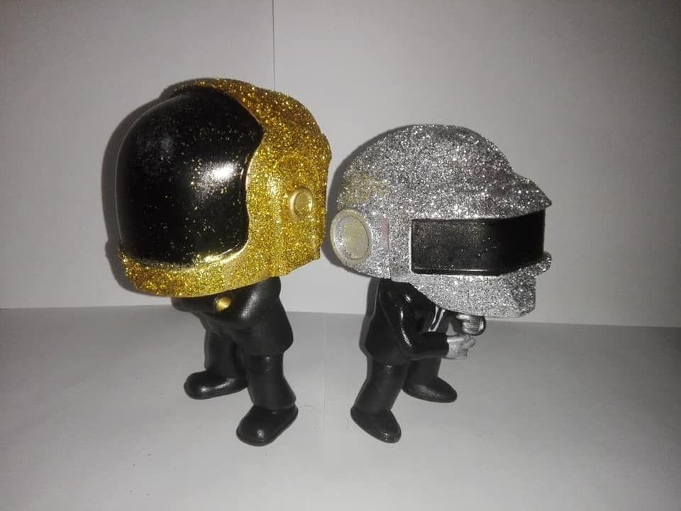 Daft Punk Funko POP 3D Print 3D model 3D printable | CGTrader