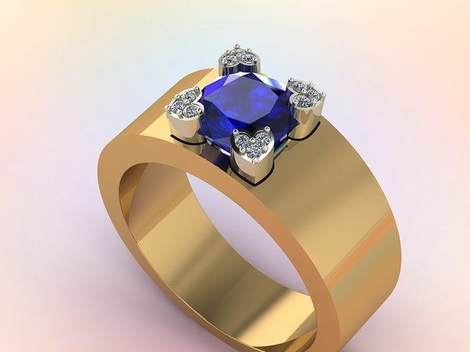 RINGS KUSHON 3D model 3D printable | CGTrader