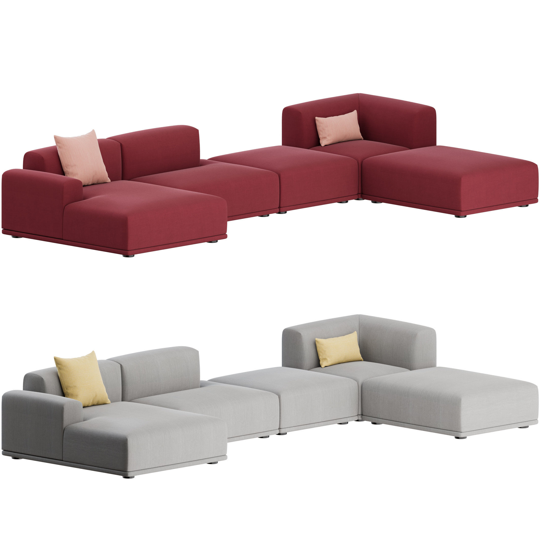 Connect Corner Sofa 02 by Muuto 3D model | CGTrader