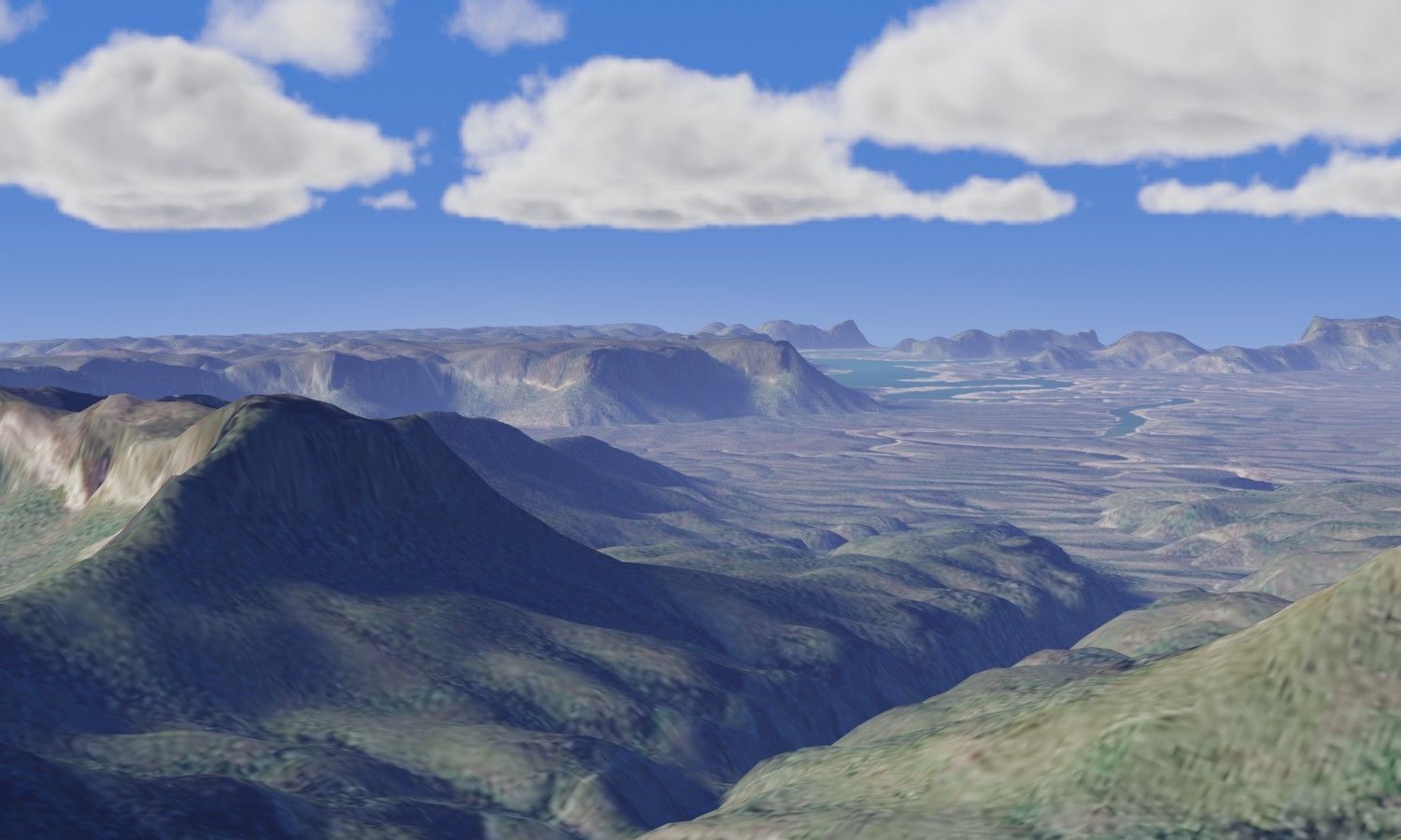 Mountains - Jamison Valley 3D model | CGTrader