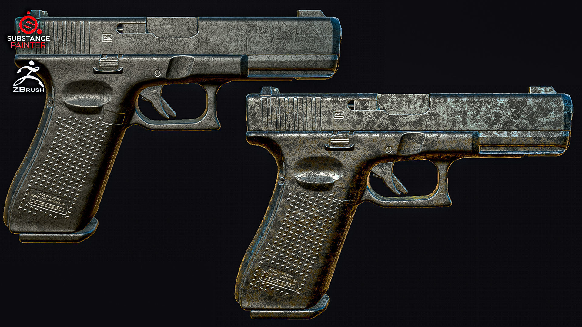 50 Grunge Alphas for Substance Painter and ZBrush Texture | CGTrader