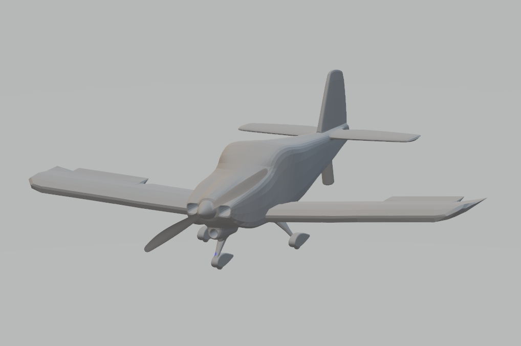 RV6 Vans Plane 3D model 3D printable | CGTrader