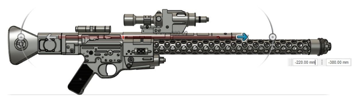 Star Wars Battlefront II - DLT-20A Blaster Rifle 3D model 3D printable ...