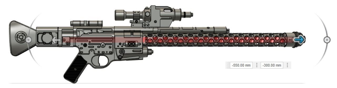Star Wars Battlefront II - DLT-20A Blaster Rifle 3D model 3D printable ...