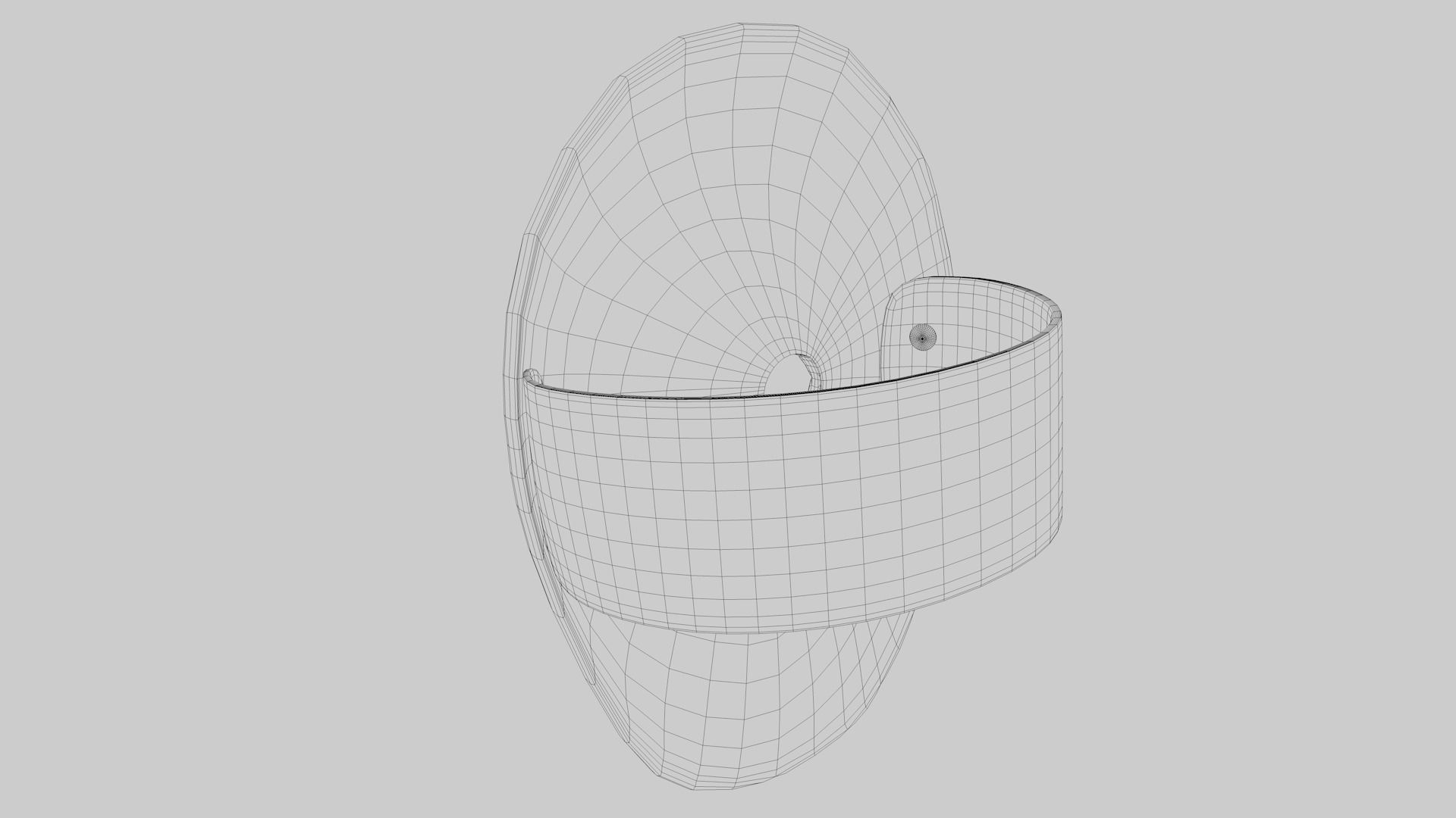 Orange Obito mask 3D model | CGTrader